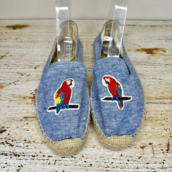 Soludos | Shoes | Soludos Parrot Espadrille Flats 9 | Poshmark
